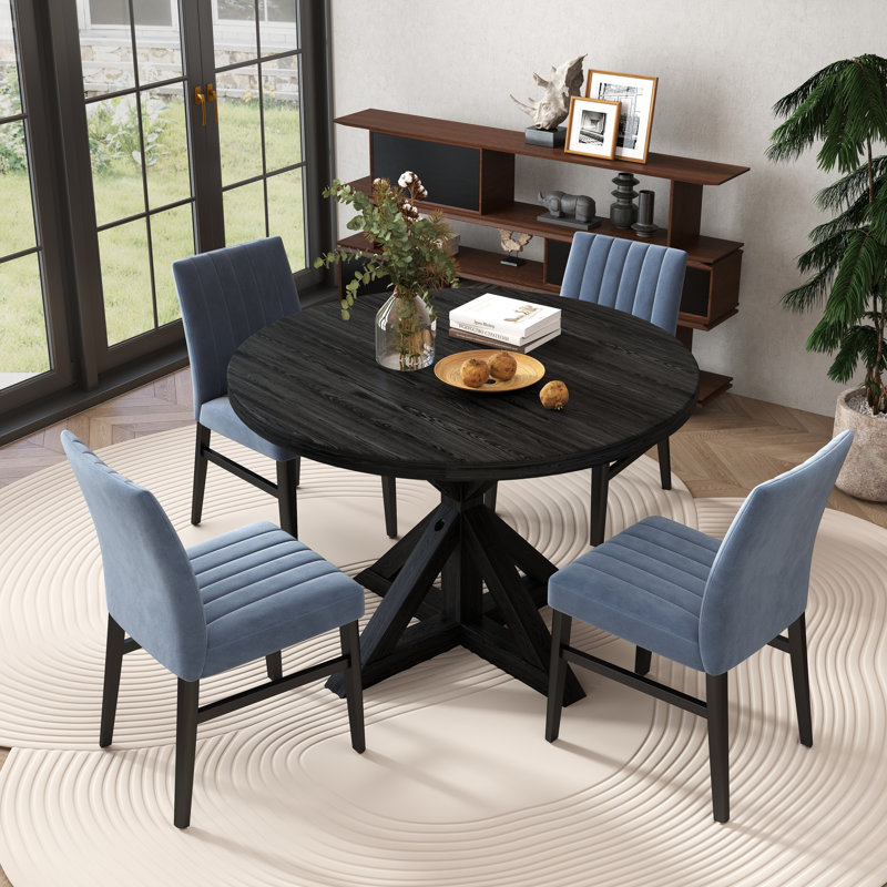 Lark Manor™ Delfida 5-Piece Round Dining Set, | Wayfair